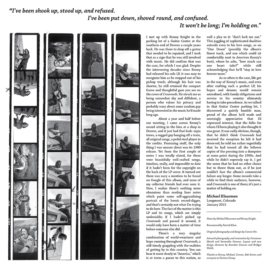 Kenny Knight: Crossroads – Paradise of Bachelors