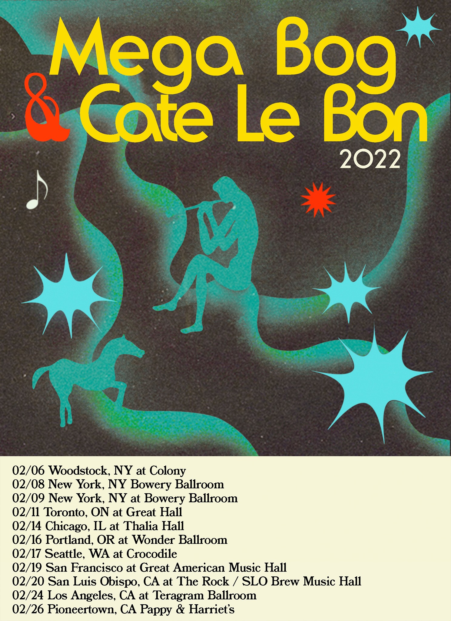Mega Bog announces North America and EU Tour Dates with Cate Le Bon ...